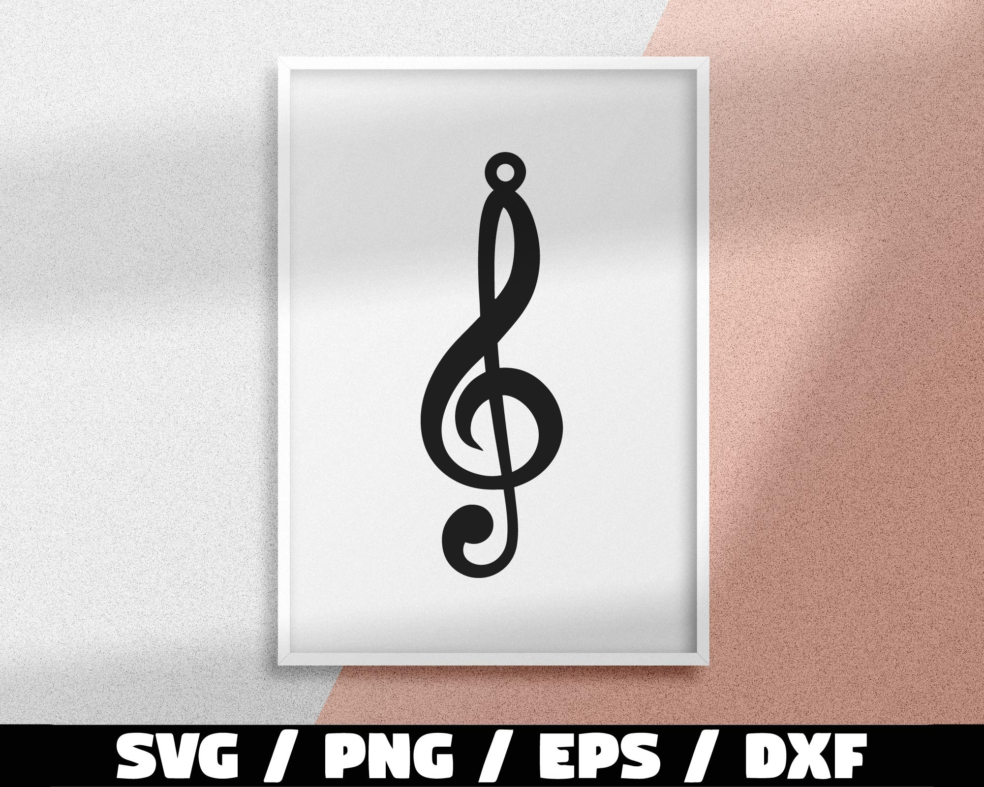 Music Notes Svg Bundle, Guitar Note Svg, Musical Notes Clipart, Music ...