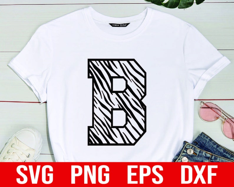 Zebra Font SVG, Zebra Alphabet, Zebra Pattern, Patterned Alphabet Svg ...