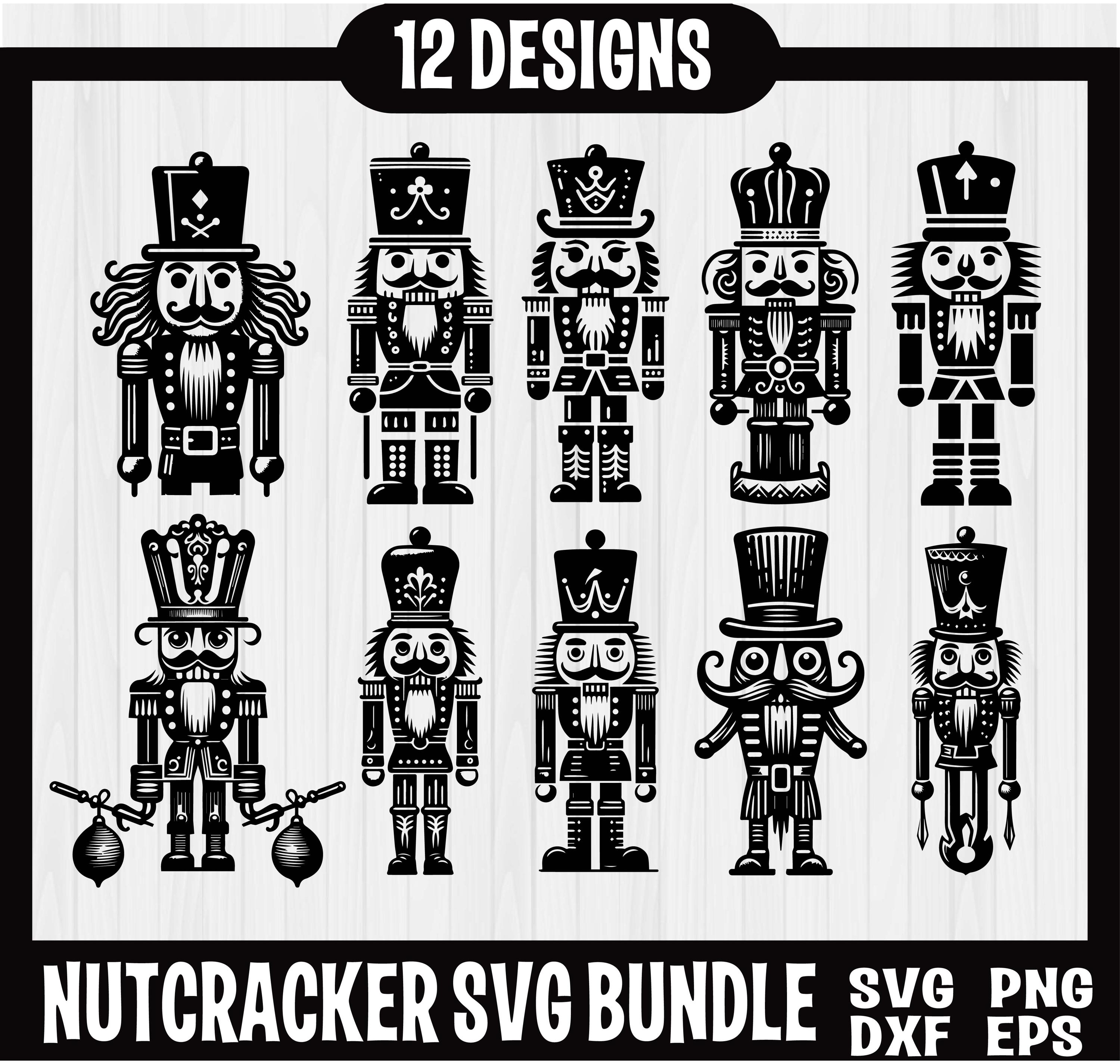 NUTCRACKER Svg Bundle, Nutcracker Svg File / Nutcracker Character Svg ...