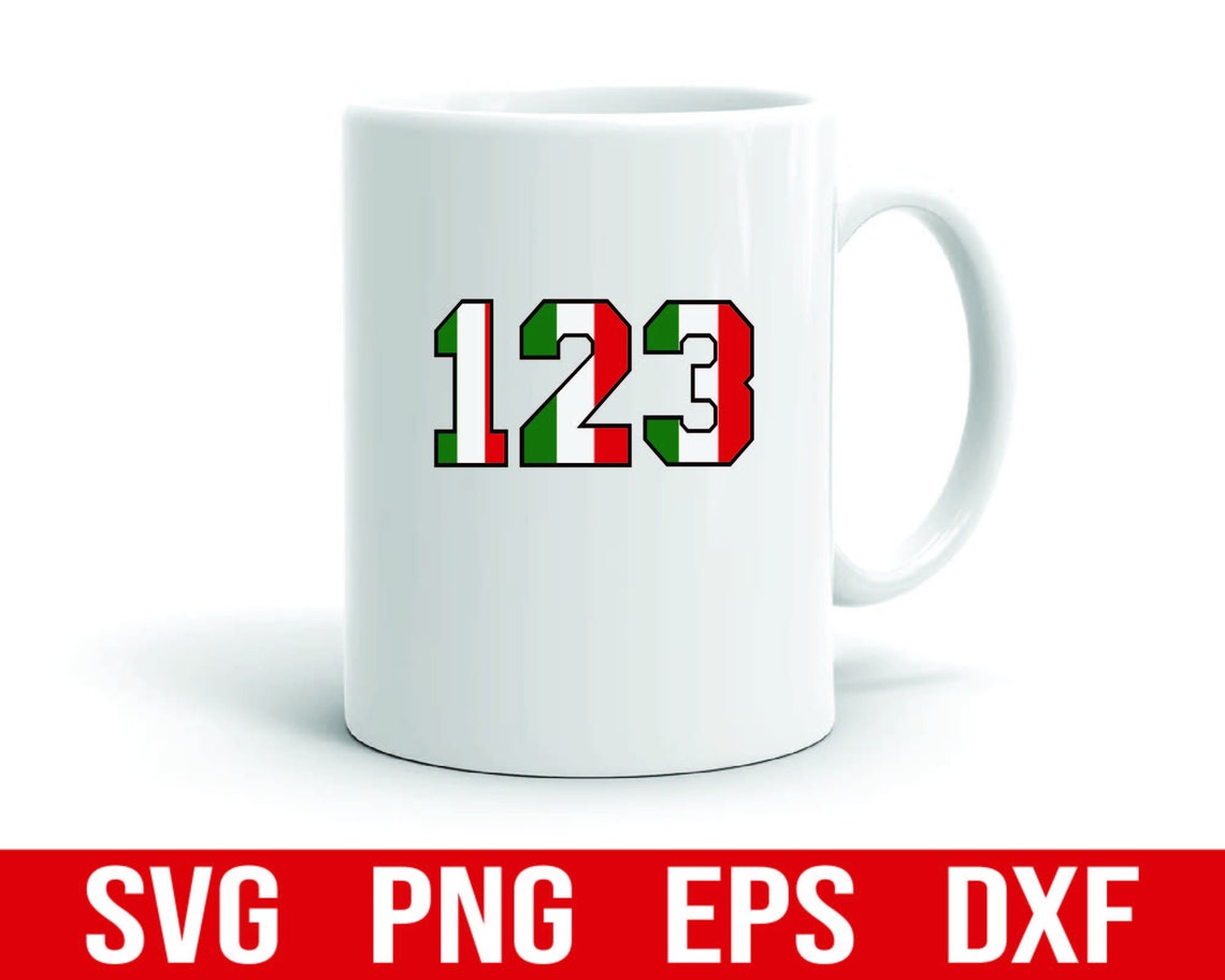 Mexico Font SVG, Mexico Flag Letter and Numbers Svg, Mexican Flag ...