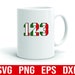 Mexico Font SVG, Mexico Flag Letter and Numbers Svg, Mexican Flag ...