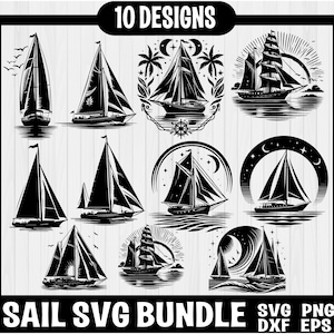Sail Svg, Boat Svg, Sail Boat Svg, Ship Svg, Sailing Svg, Sailing Svg ...