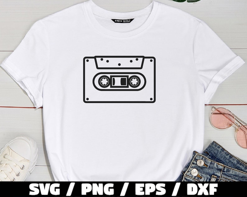Cassette SVG Bundle, Cassette Svg, Music Svg, Audio Cassette Svg ...