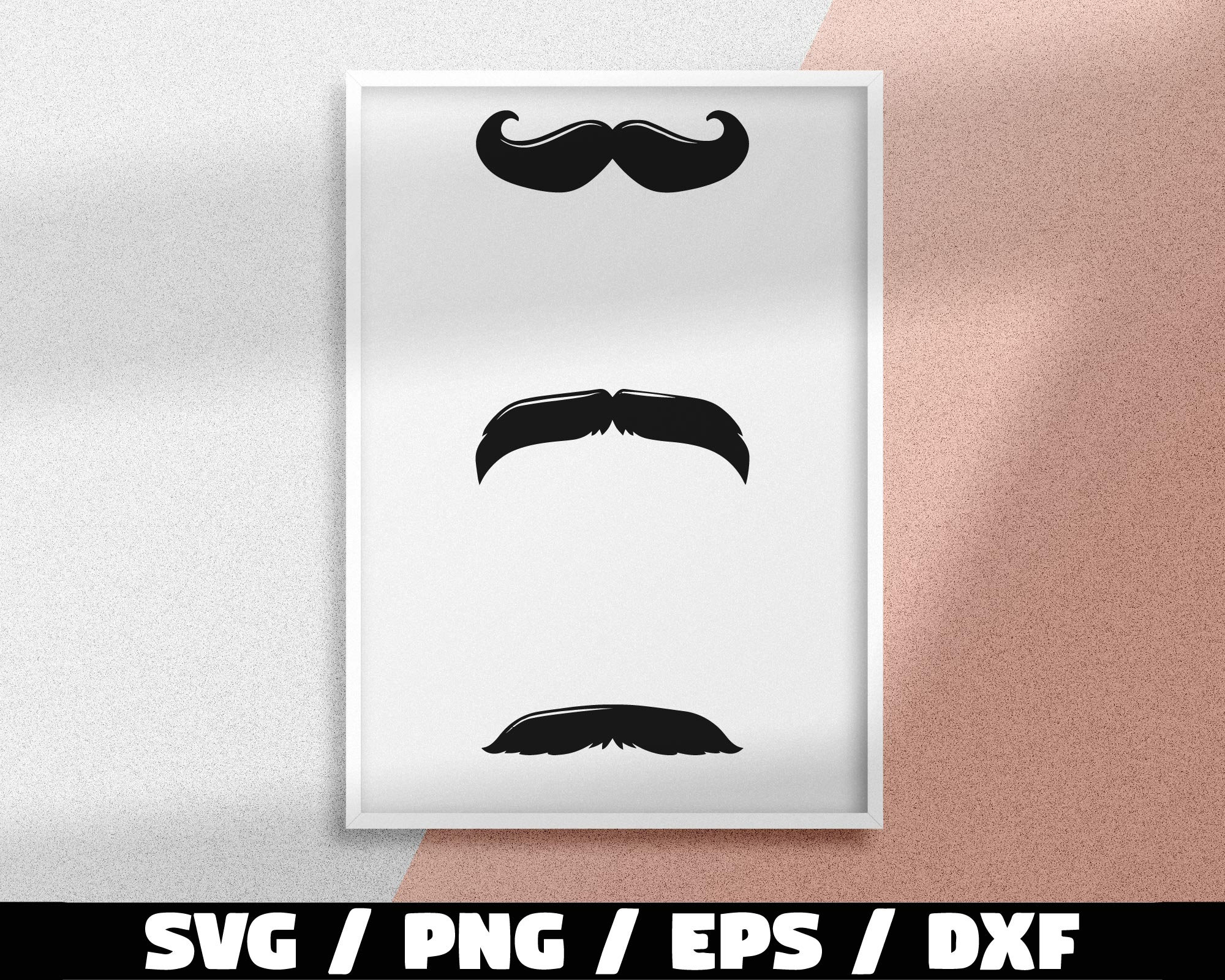Mustache Svg Bundle, Mustache Svg, Mustache Clipart, Mustache Cricut ...