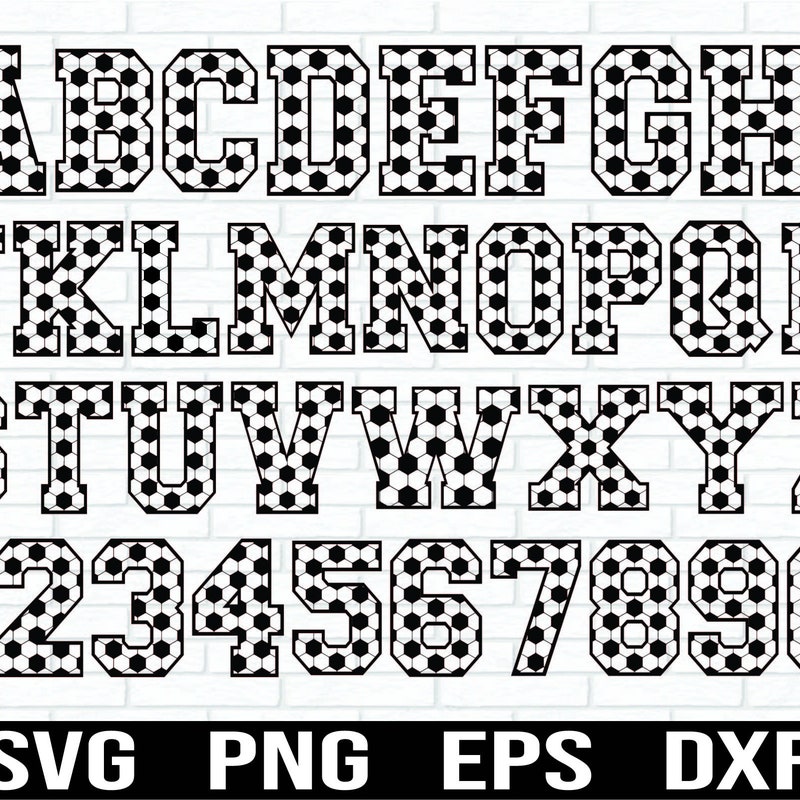 Soccer Ball Svg - Etsy