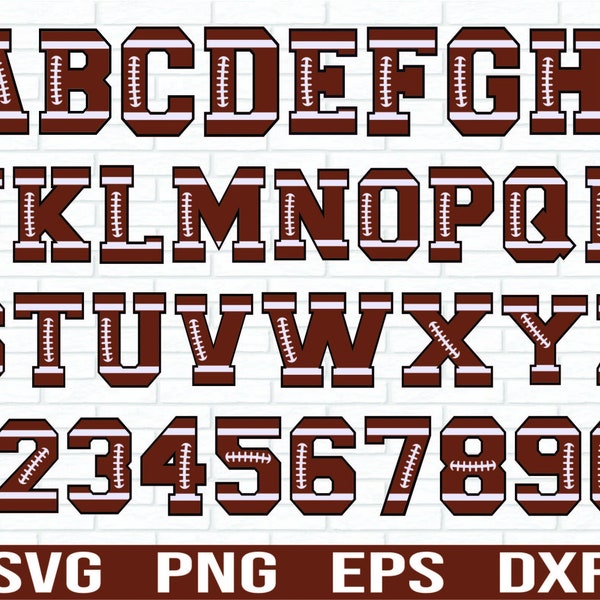 College Football Numbers - Etsy