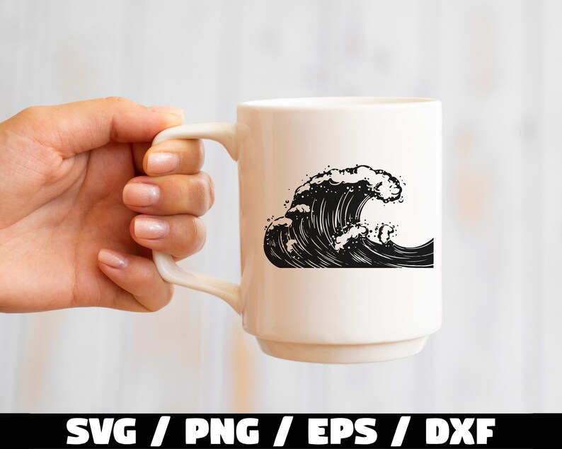 Wave Bundle Svg, Wave Cut Files, Wave Clipart, Wave Cricut, Ocean Waves ...