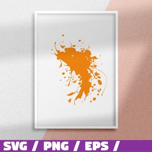 Paint Splatter SVG Bundle, Splatter Multicolor Svg, Paint Splats Svg ...