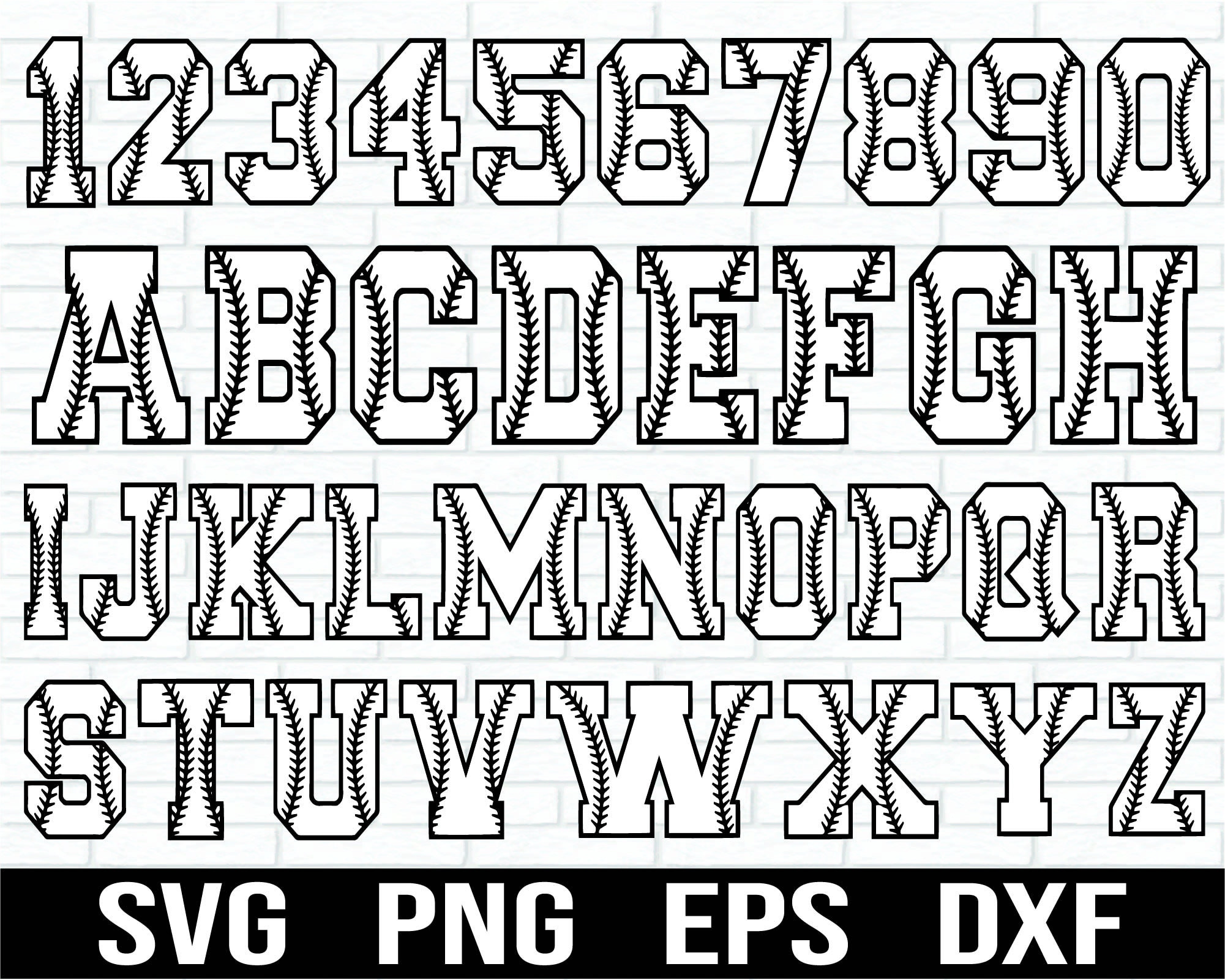 Baseball Font Svg, Baseball Team Svg, Baseball Mom Svg, Softball Svg ...