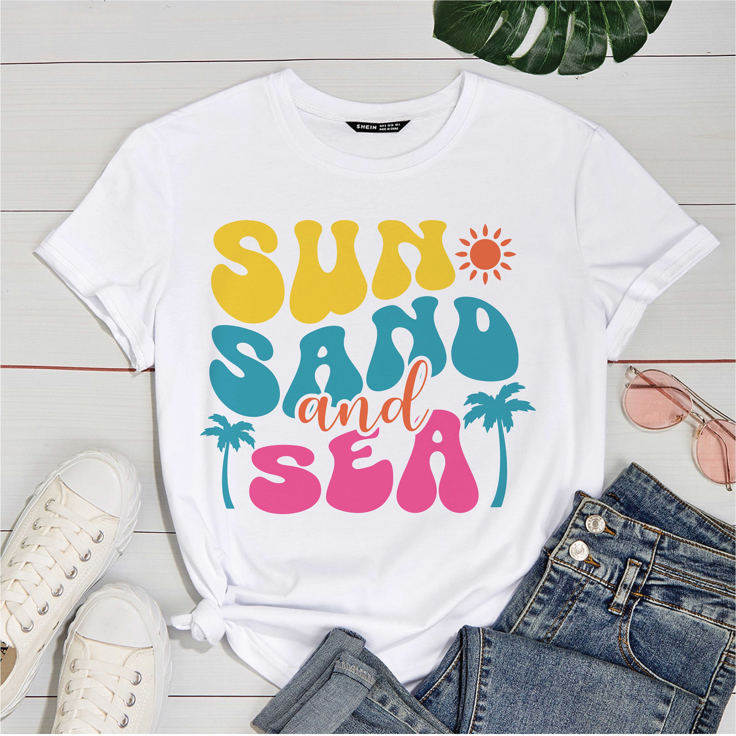 Retro Summer SVG PNG Bundle, Hello Summer Svg, Sunshine Svg, Trendy ...