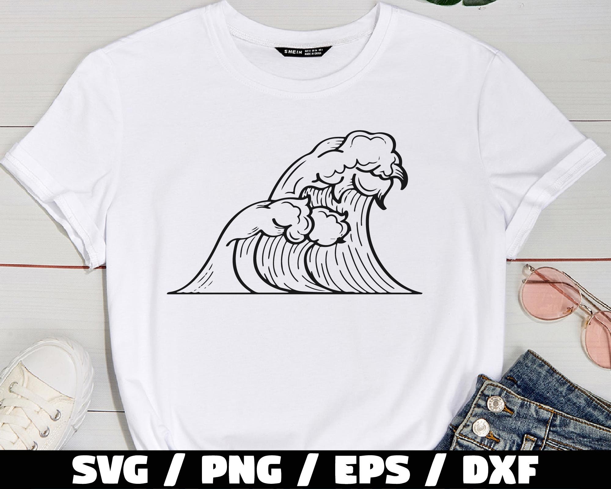 Wave Bundle Svg, Wave Cut Files, Wave Clipart, Wave Cricut, Ocean Waves ...