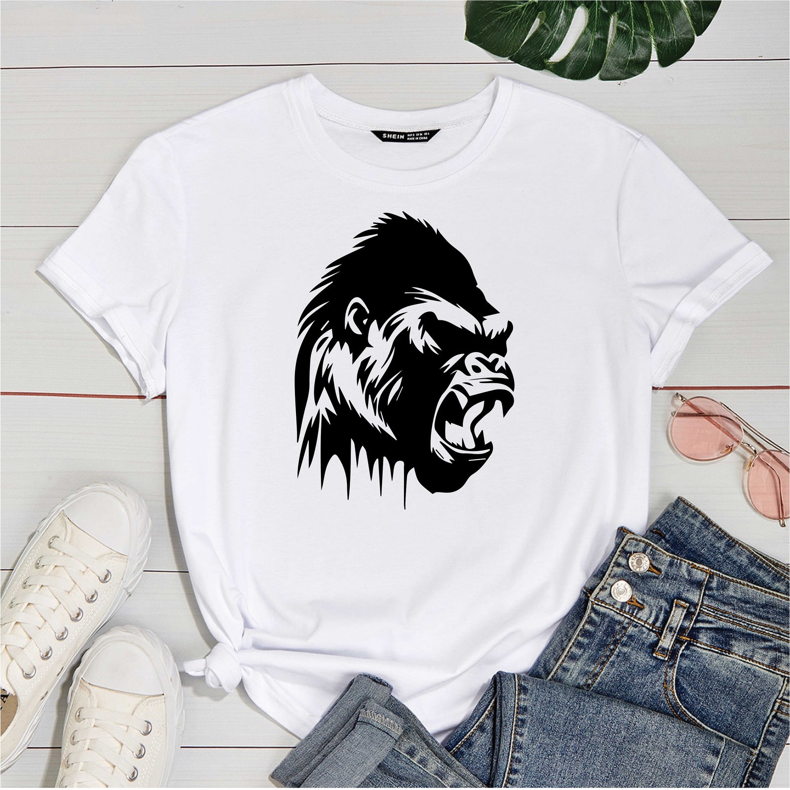 Gorilla SVG Bundle, Gorilla Head Svg, Gorilla Dxf, Gorilla Png, Gorilla ...