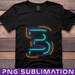 Neon Alphabet and Numbers Png Bundle, Bright Alphabet Clipart Font, Funky Colorful Letters ...
