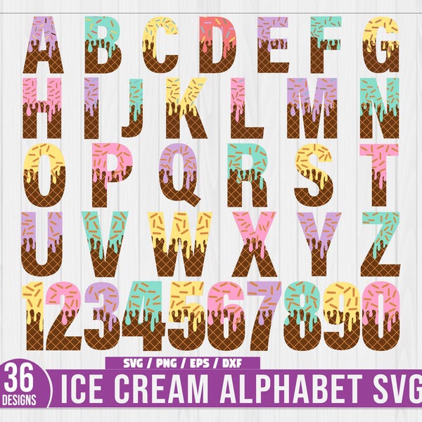 Ice Cream Clip Art - Etsy