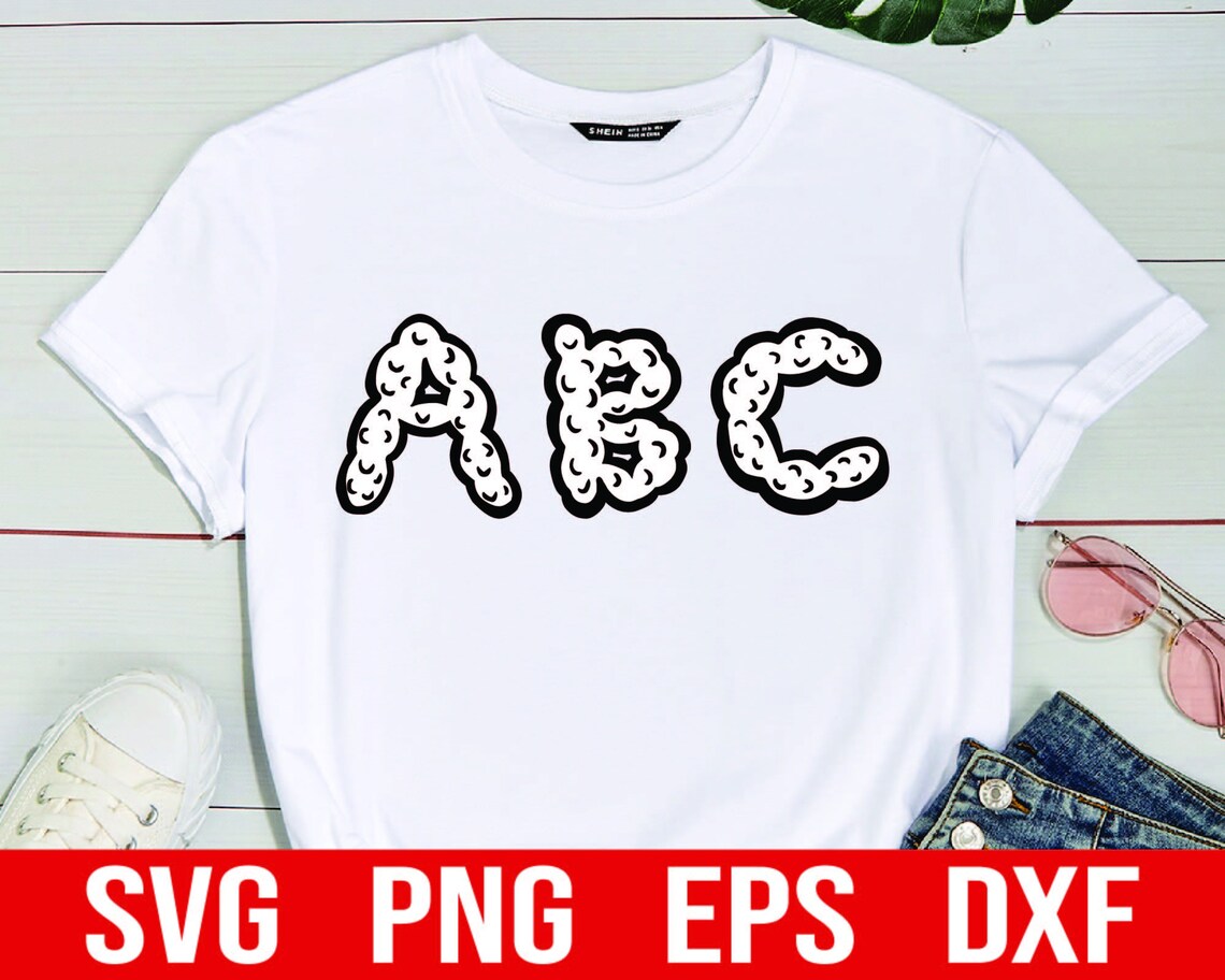 Cloud Letters and Numbers Svg Bundle, Cloud Svg Bundle, Cloud Font Svg ...