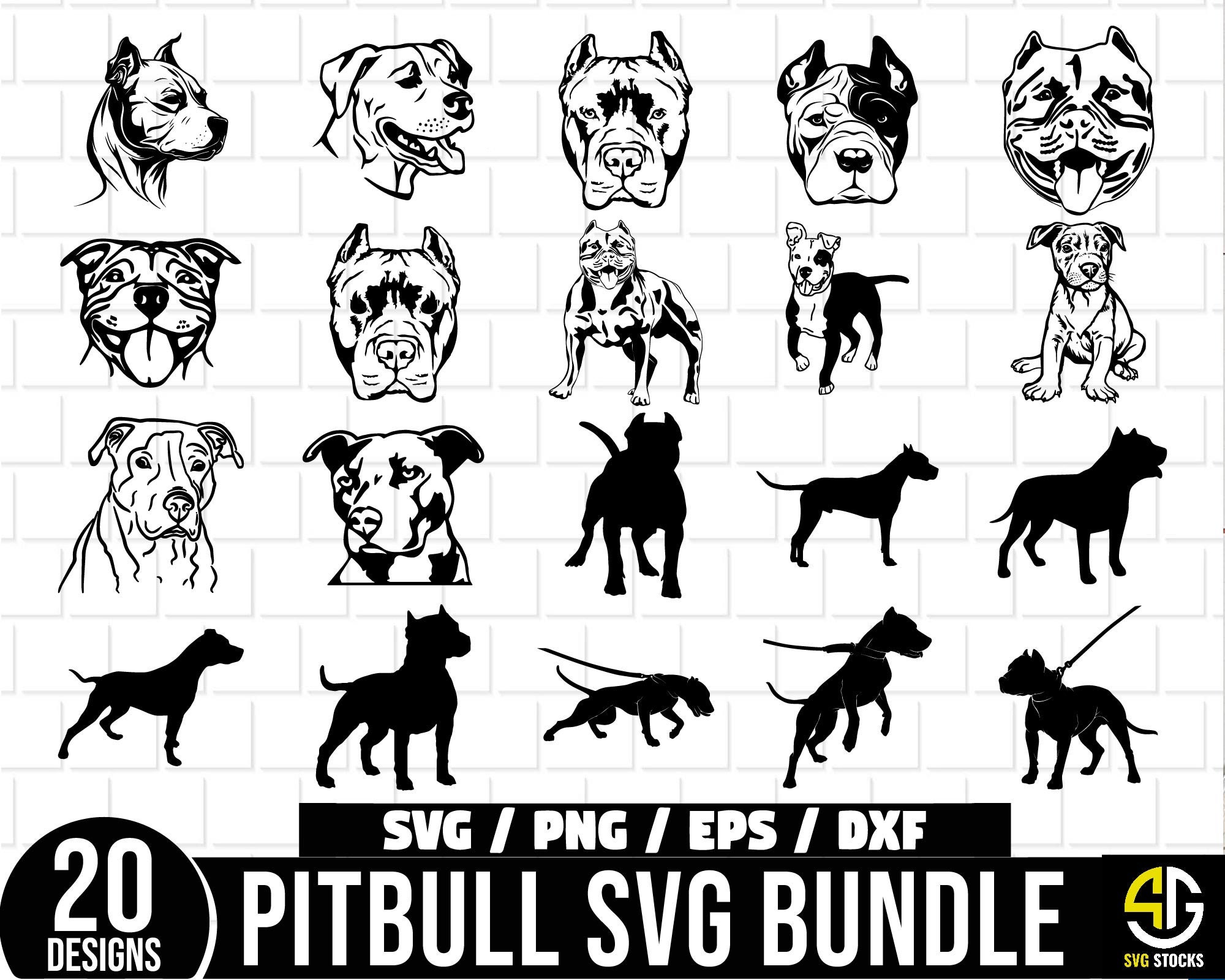 Contorno De Pitbull Sentado Vectores De Pitbull Outline, Imágenes