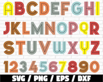 Doodle Font Svg Retro Font Groovy Font Boho Bubbly Font - Etsy