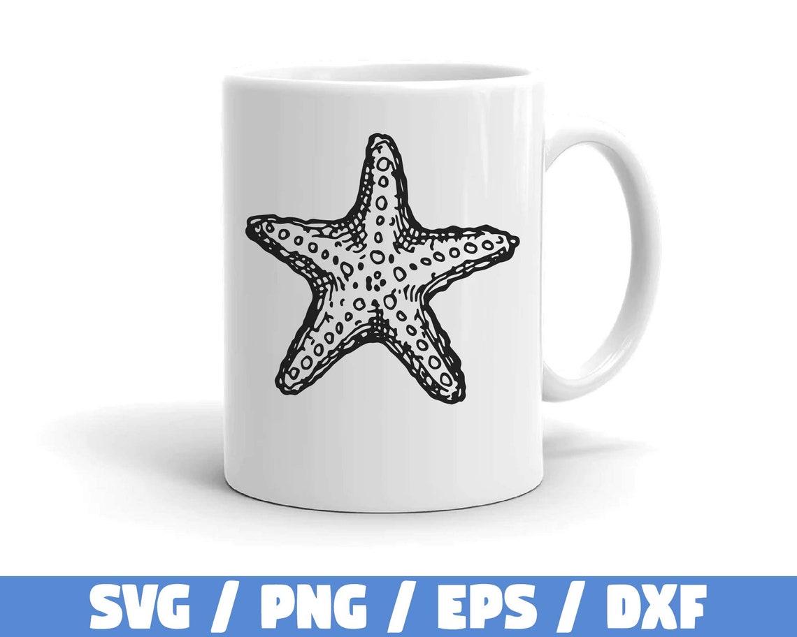 Starfish SVG Bundle, Beach Svg, Ocean Svg, Starfish SVG, Starfish ...