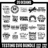 Testing Shark SVG PNG, Do Your Best Svg, Teacher Saying Svg, Testing ...