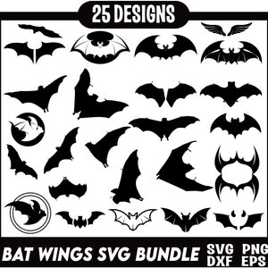 Bat SVG Bundle, Halloween Bat SVG, Bat, Halloween, Night Bat SVG, Png ...