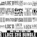 Locs Svg Bundle, Locs Svg, Locd Svg, Loc Queen Svg, Woman With Locs Svg ...