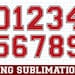 Red Glitter Number Png Sublimation Bundle, Red Glitter Numbers, Wedding ...