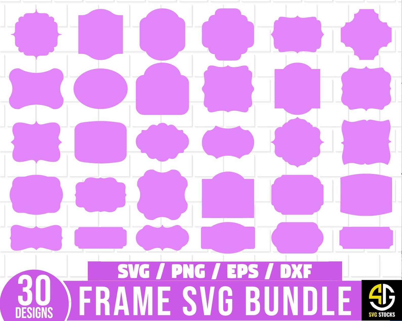 Frames SVG Bundle, Frames SVG, Signs Svg, Labels Svg, Tags Svg, Frames ...