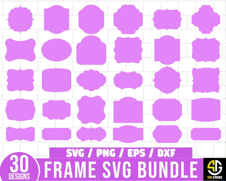 Frames SVG Bundle, Frames SVG, Signs Svg, Labels Svg, Tags Svg, Frames ...