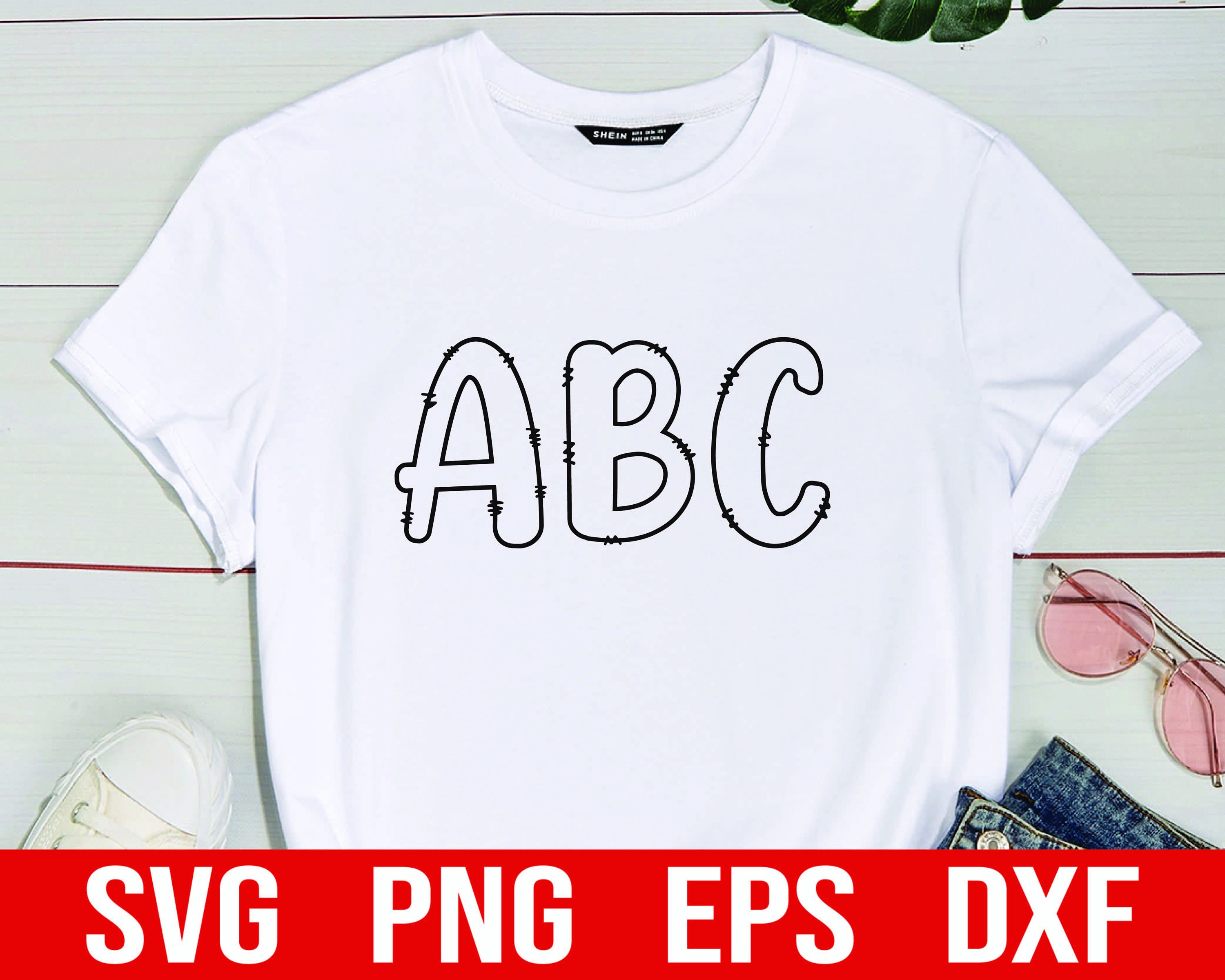 Doodle Font Svg, Blank Transparent Doodle Letters, Doodle Letters SVG ...