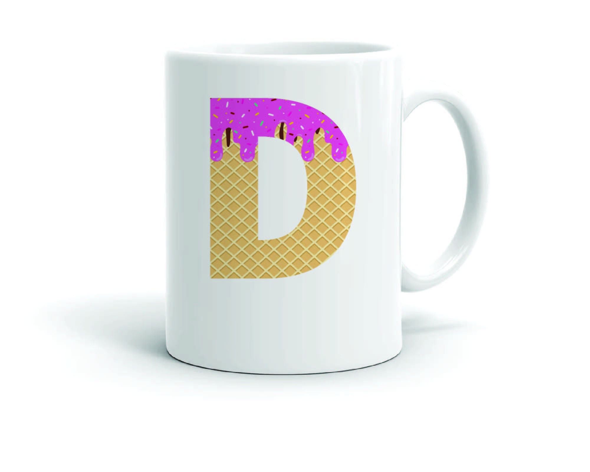 Ice Cream Alphabet and Numbers PNG Bundle, Alphabet Doodle, Sublimation ...