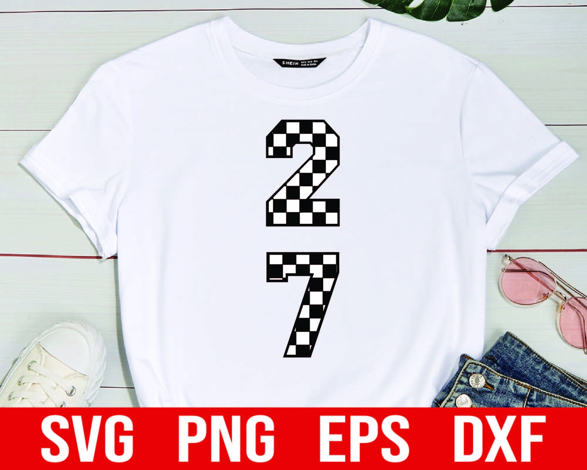 Checkered Numbers SVG, Racing Numbers SVG, Jersey Numbers SVG ...