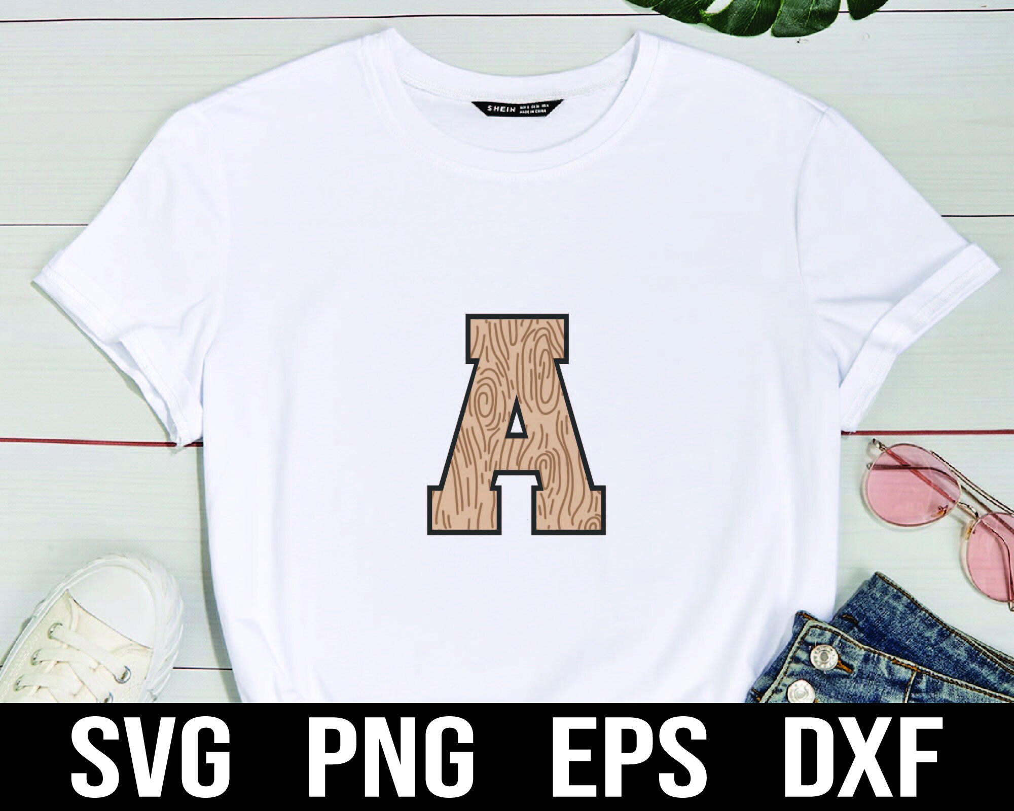 Wood Alphabet Svg, Plank Alphabet Svg, Wood Font Letters and Numbers ...