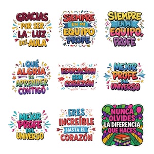 Spanish Teacher Stickers Png, Maestr School Png, Spanish Stickers ...