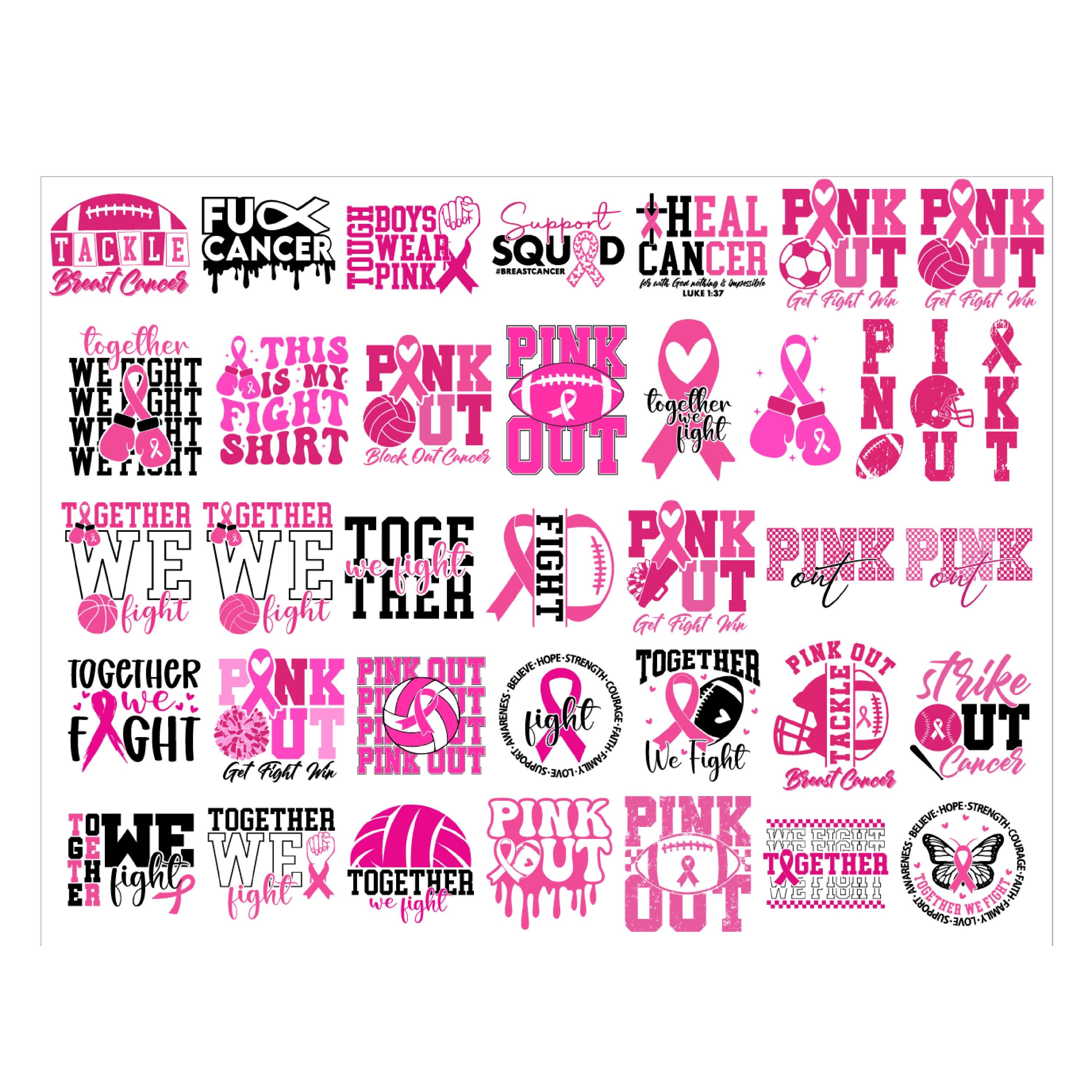 180+ Breast Cancer SVG Designs Bundle, Breast Cancer SVG, Etro Breast ...