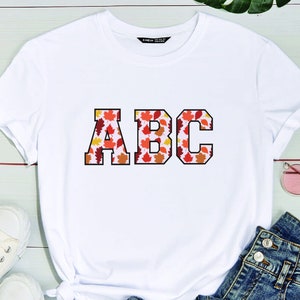 Fall Leaves Svg, Fall Font Svg, Autumn Alphabet Letters Svg, Fall ...