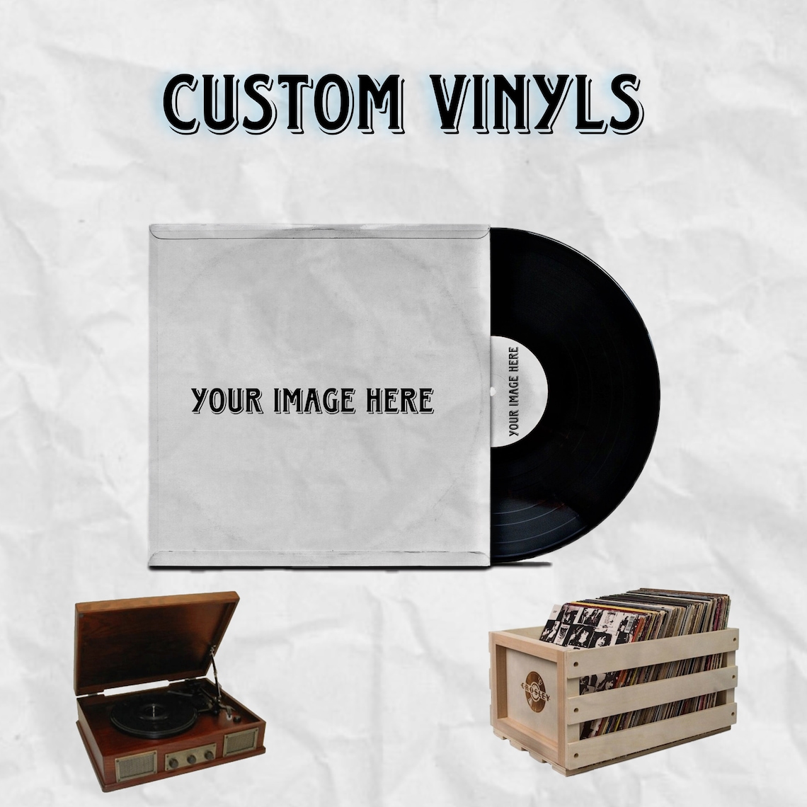 Custom Vinyls & CD - Etsy