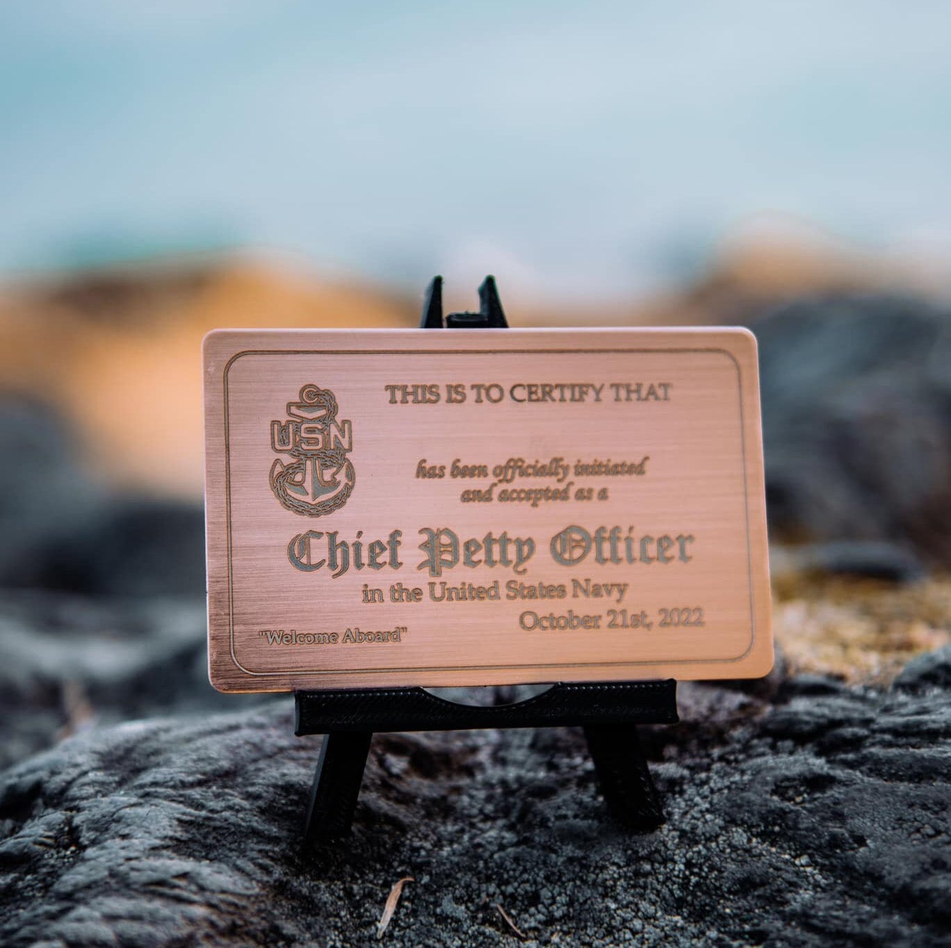 Custom Chief Petty Officer Initiation Cards - Etsy