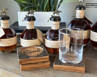 Bourbon Barrel Stave Coaster Set - Etsy