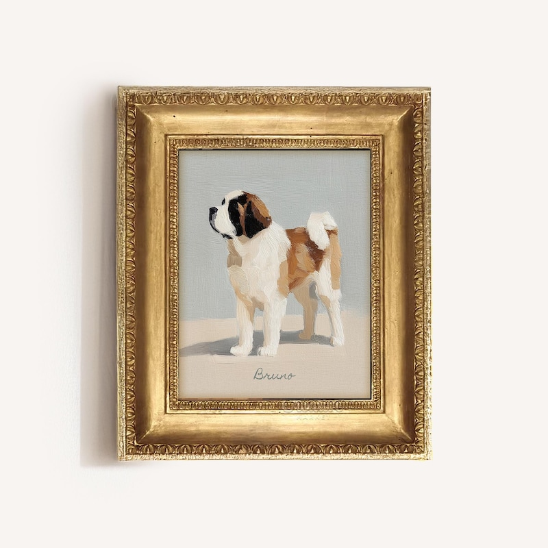 Bernie the Saint Bernard - Etsy
