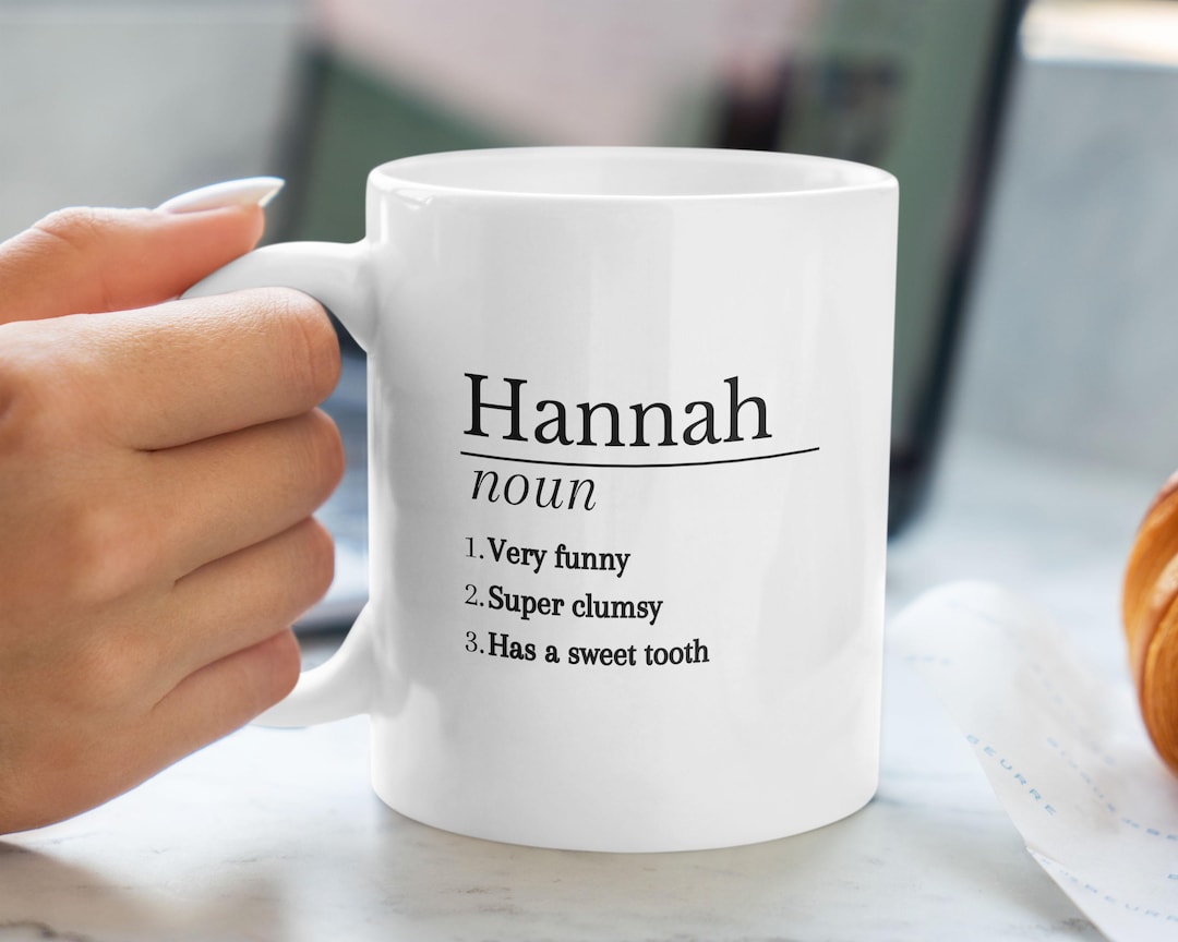 Personalized Name Definition Coffee Mug • Funny Custom Coffee Mug • Name Mug Personalized ...