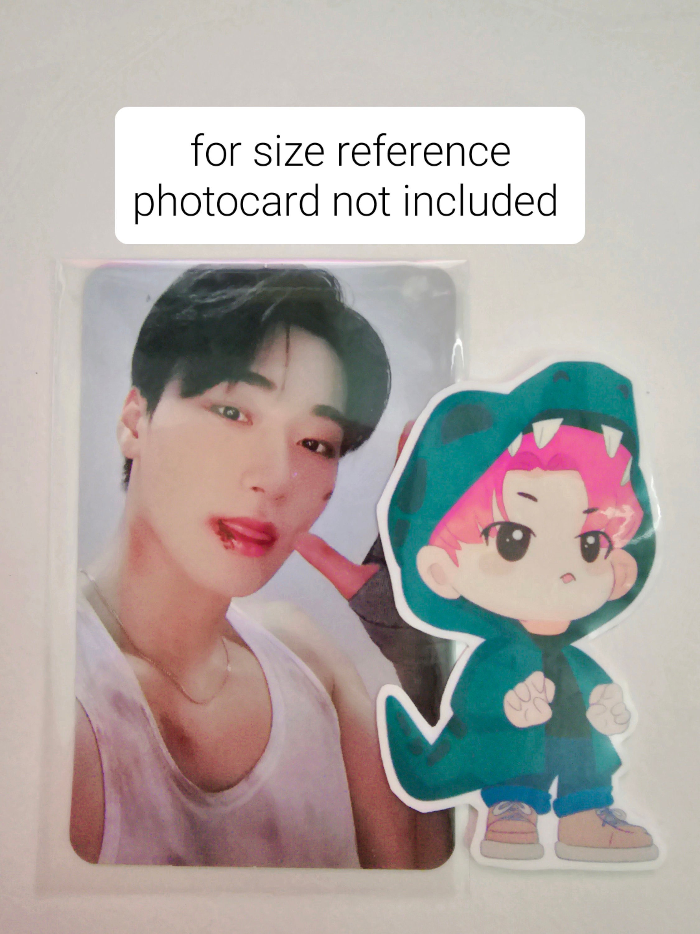 Ateez Chibi Fanart Glossy Sticker Chibeez Hongjoong - Etsy