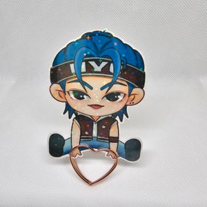 STRAY KIDS Chibi Fanart Holographic Sticker | S Class | Bangchan ...