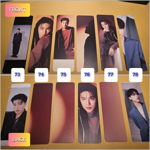 Ateez Handmade Bookmark | Upcycled Album Golden Hour: Part 1 All Ver ...