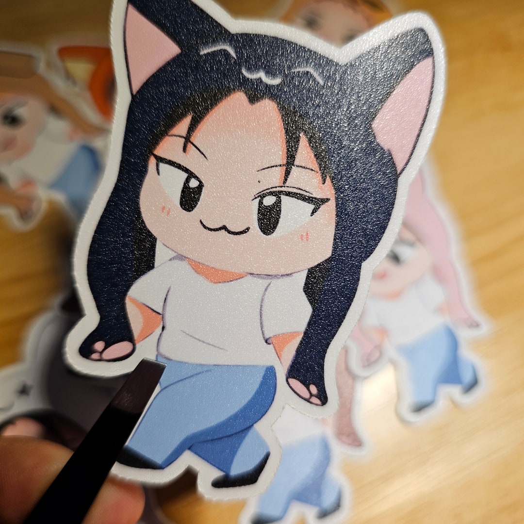 Ateez Chibi Fanart Waterproof Matte Sticker | Chibeez | Hongjoong ...