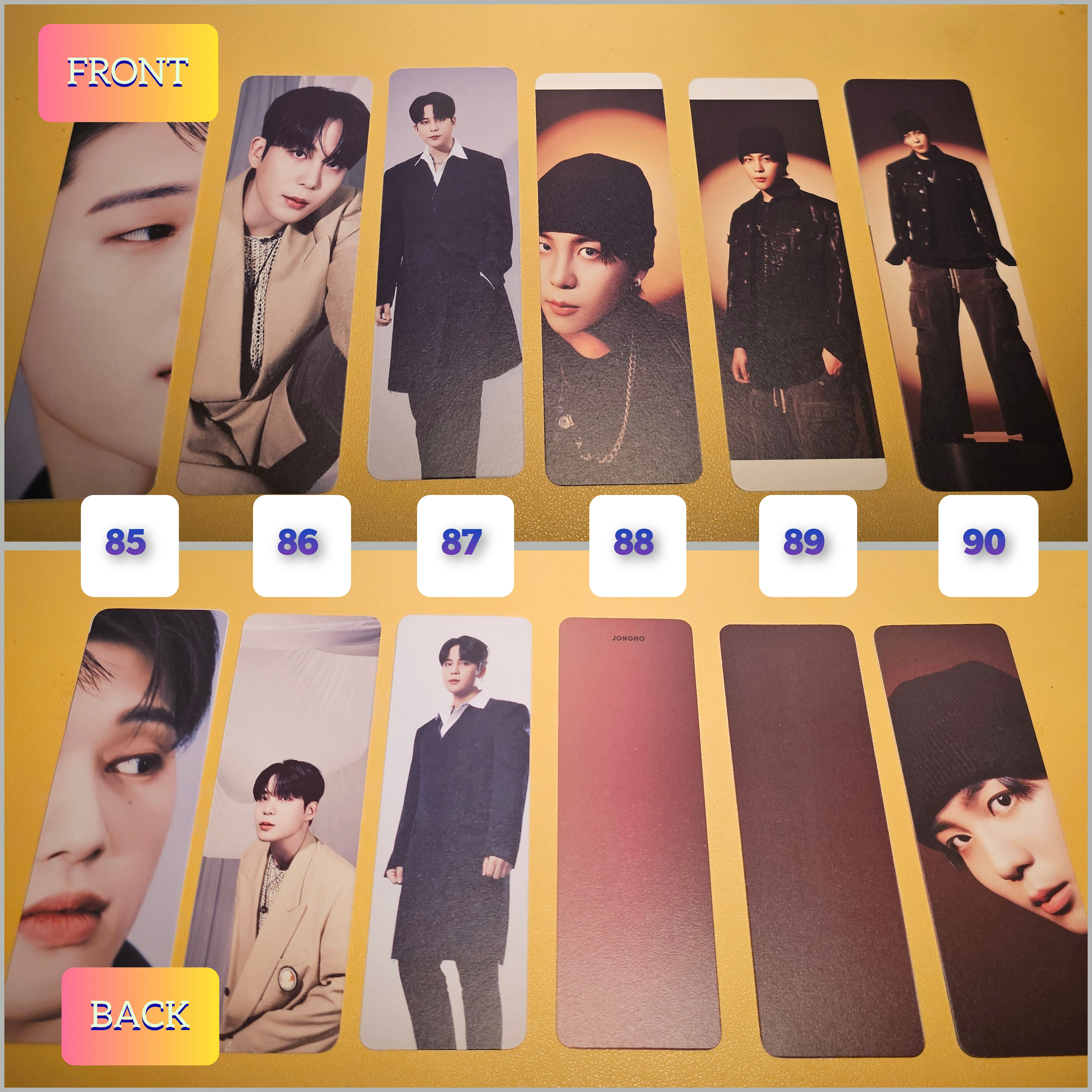 Ateez Handmade Bookmark | Upcycled Album Golden Hour: Part 1 All Ver ...
