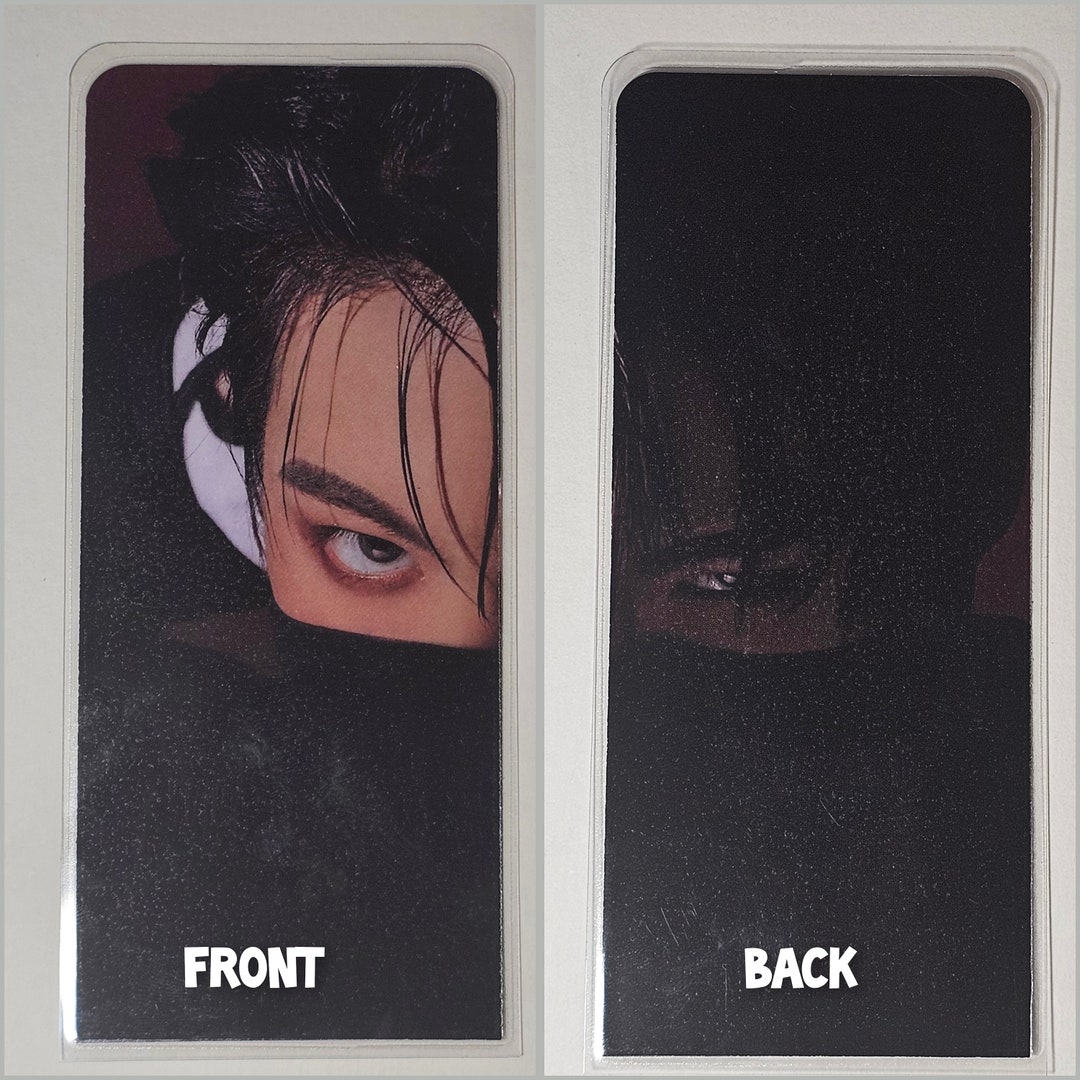 Ateez Handmade Bookmark | Upcycled Digipark Album Bookmark | Hongjoong ...