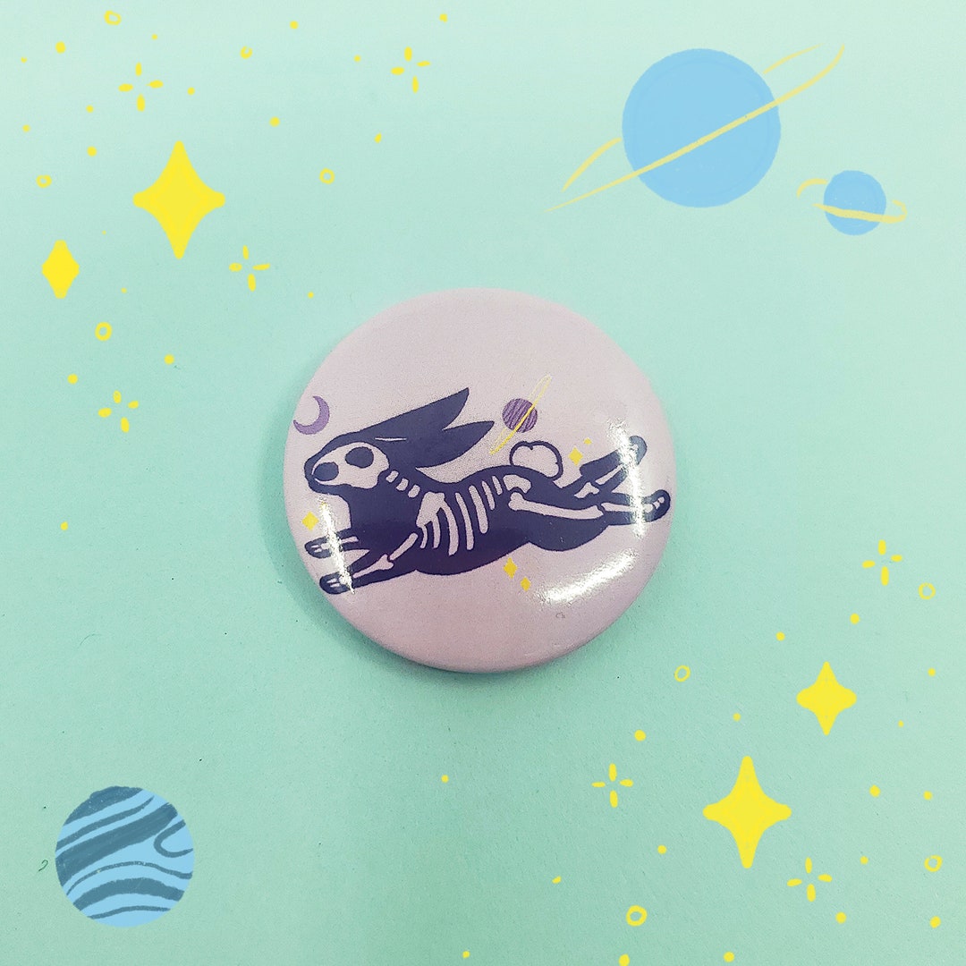 Anatomical Rabbit Button - Etsy