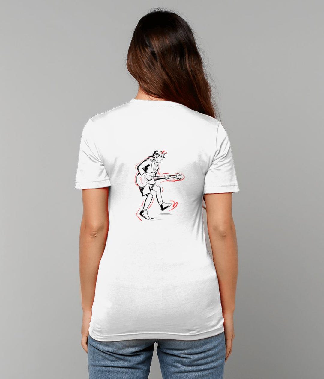 ACDC Angus Young T-shirt - Etsy