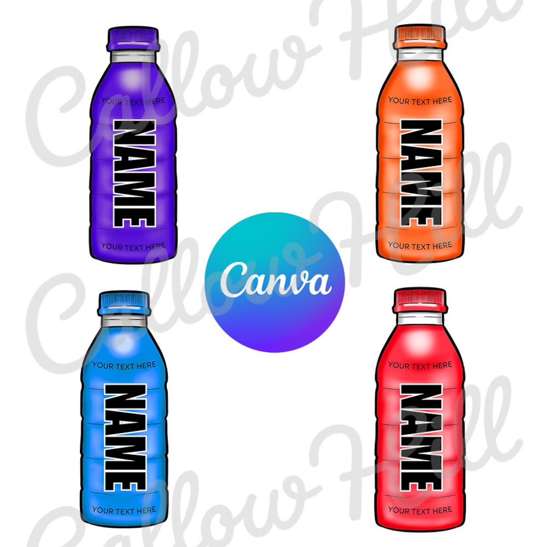 Prime Drink Party Themed Invite Prime Bottle Template for Invite Prime ...