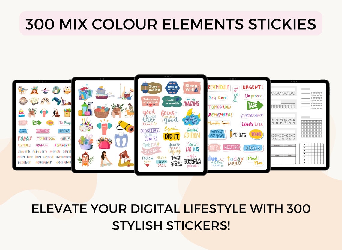 PLR Planner Stickers, Commercial Stickers , Resell Digital Stickers ...